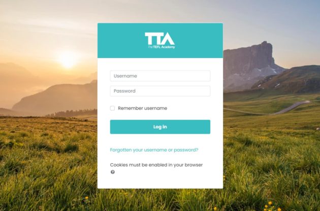 TEFL Course Log In | The TEFL Academy